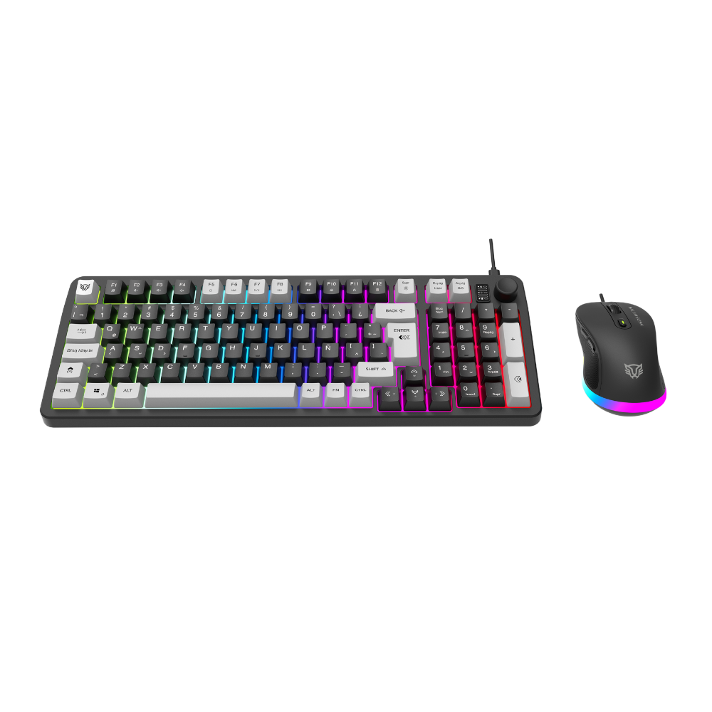 KIT 2 EN 1 USB BALAM RUSH SQUAD CONQUEST KG515 NEGRO TECLADO 85% ...
